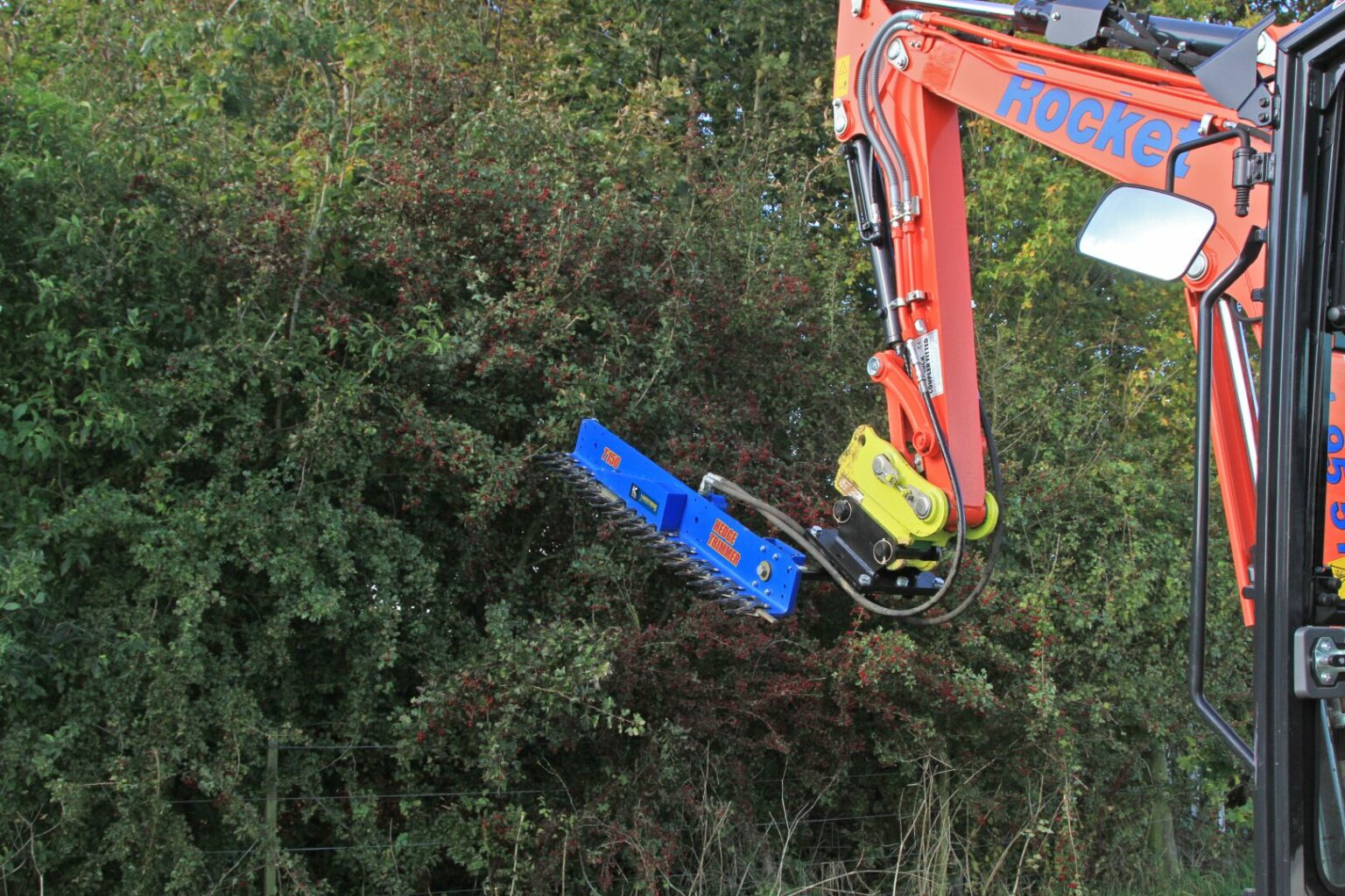 Excavator Sickle Bar Mower for Excavators up to 8 tons!