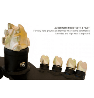 Rock Auger Teeth - Auger Torque Augers - The Attachment Company LLC