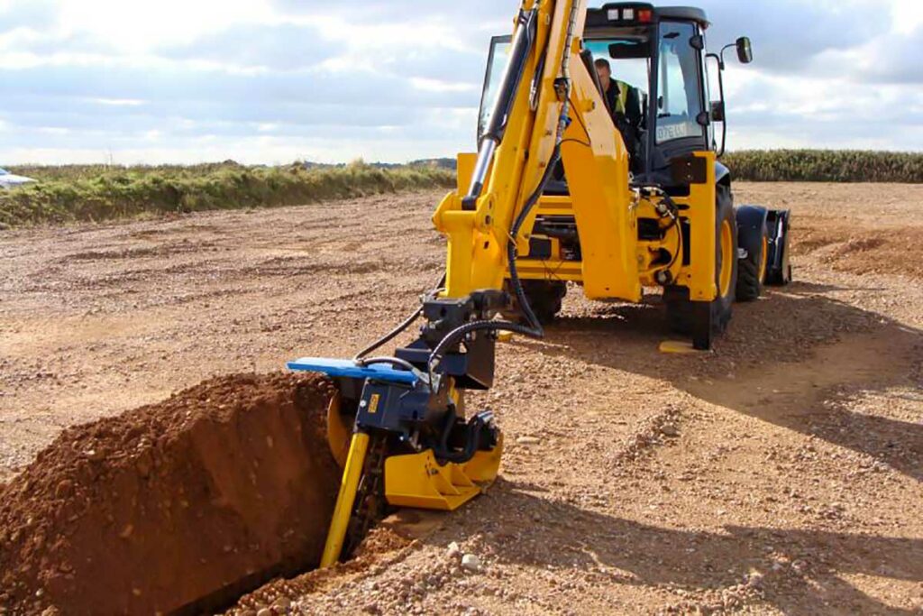 Mini Excavator Trencher - MT Range - Machines up to 8 Tons!
