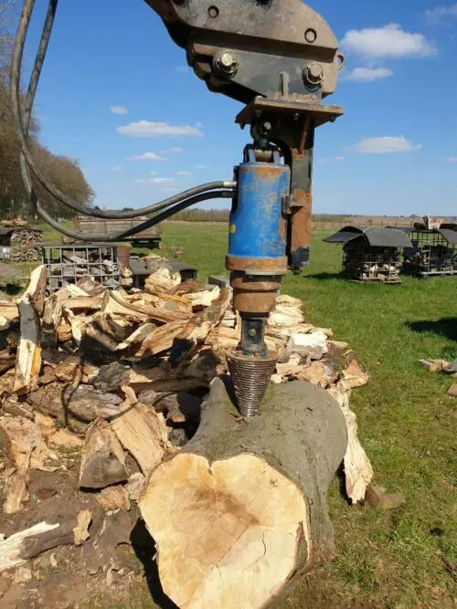 Cone Log Splitter Auger Bit The Attachment Company LLC