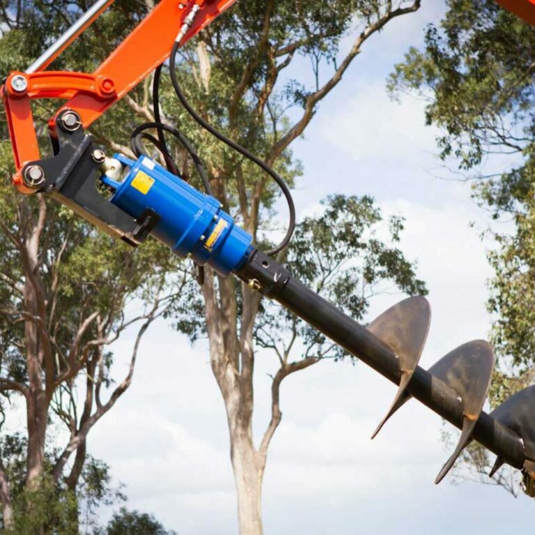 Mini Excavator Auger Package - Suits Machines up to 6 tons!