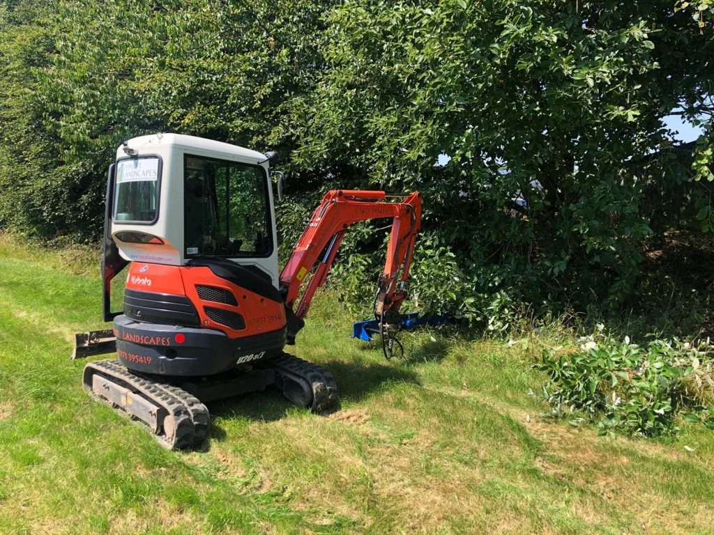 Excavator Sickle Bar Mower for Excavators up to 8 tons!