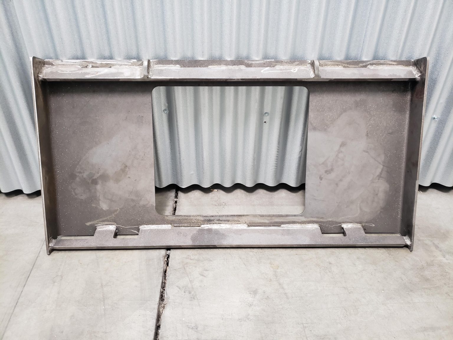 Skid Steer Mounting Plate - Blank Universal - Heavy Duty