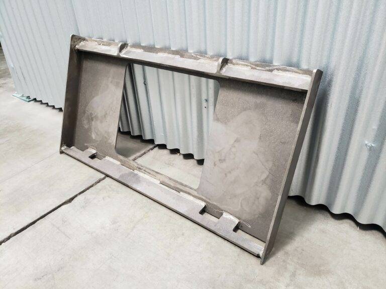 Skid Steer Mounting Plate - Blank Universal - Heavy Duty