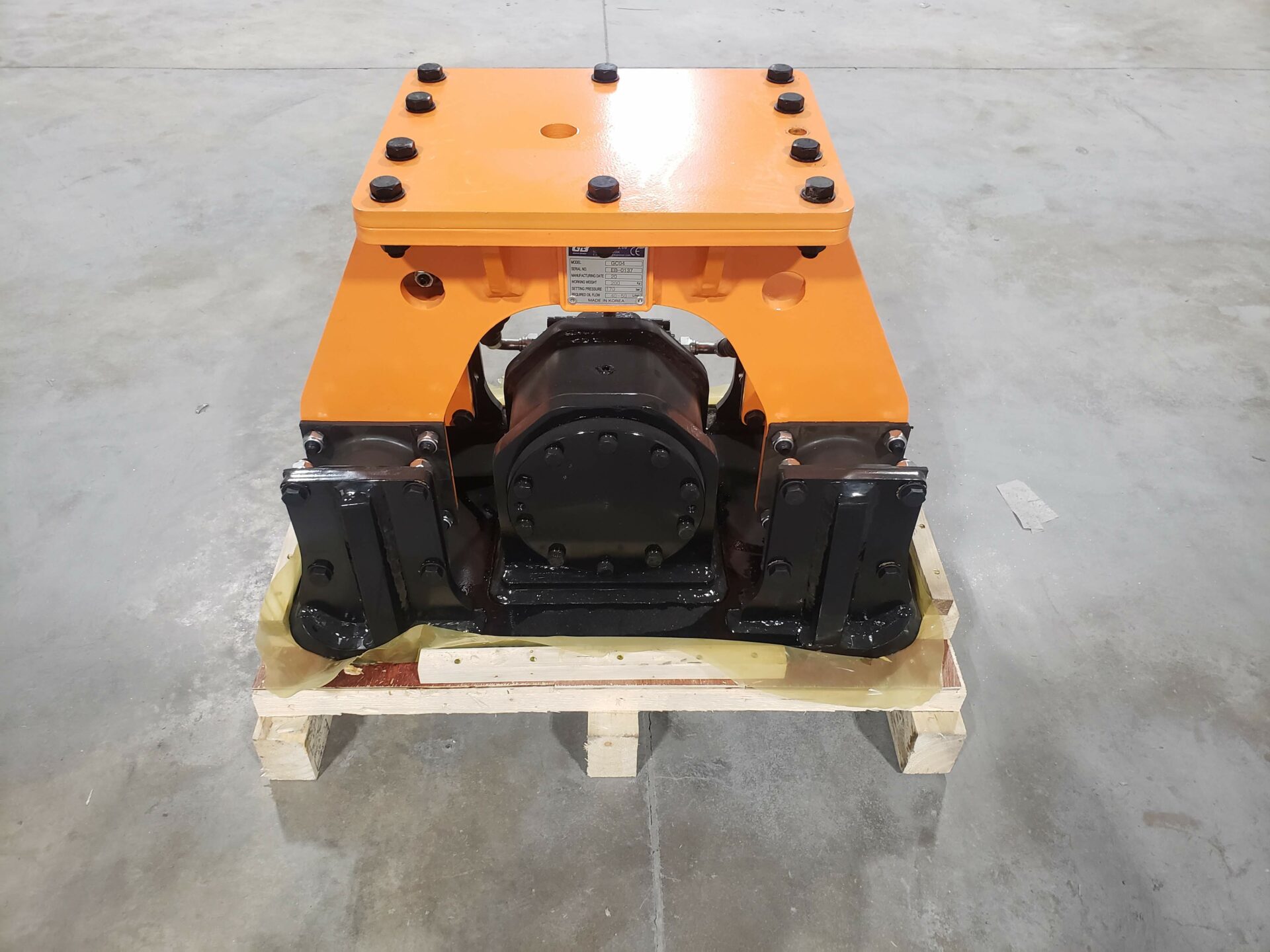 Excavator Plate Compactor - Excavators up to 20 tons!