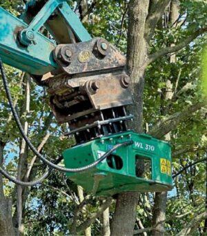 Excavator Tree Shear - Excavators up to 25 tons!