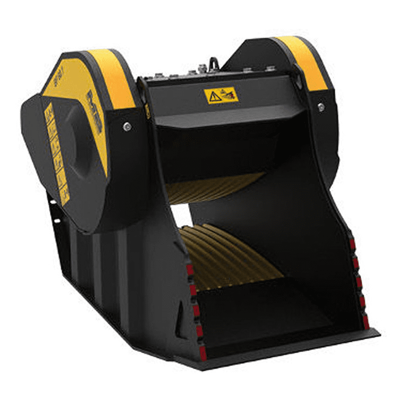 Excavator Crusher Bucket - Available for Excavators up to 30 tons!