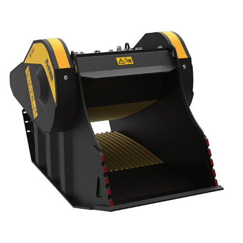 Excavator Crusher Bucket - Available for Excavators up to 30 tons!