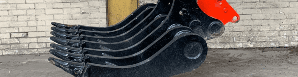 Excavator Rake - The Attachment Company LLC