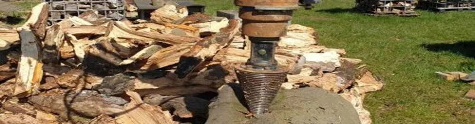 Log Splitters - Auger Cone Splitters for Excavators!