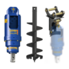 Mini Excavator Auger Package - Suits Machines up to 6 tons!